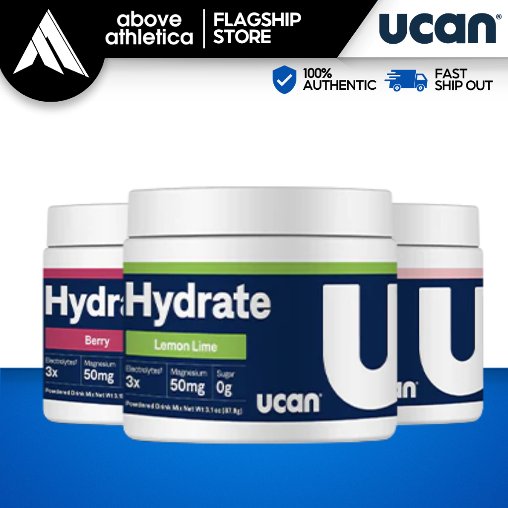 UCan Hydrate Electrolyte Hydration Powder - 30 servings - Keto, energy ...