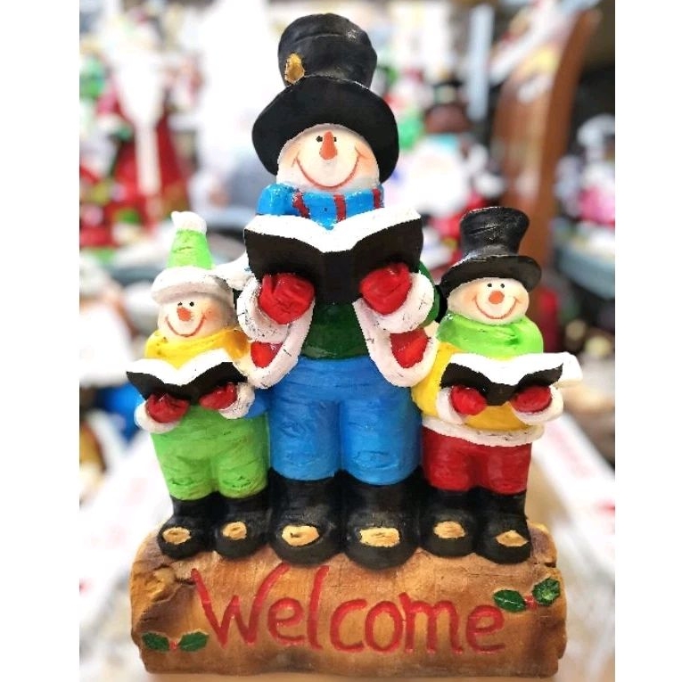 THE SNOWMEN CAROLERS CHRISTMAS DISPLAY | Shopee Philippines