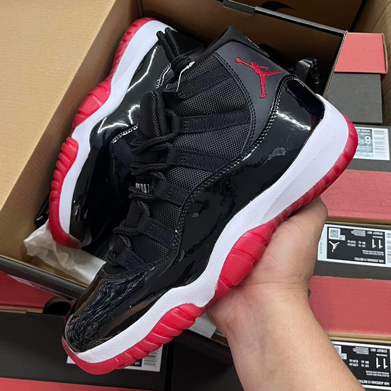 JOR DAN 11 BREADS OG BASKETBALL CASUAL SHOES FOR MEN WITH BOX FREEBIES ...