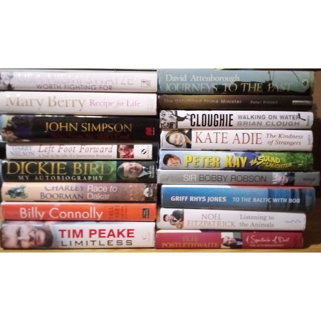 (Pre-Loved) Assorted NON-FICTION/BIOGRAPHY Books (HB) | Shopee Philippines