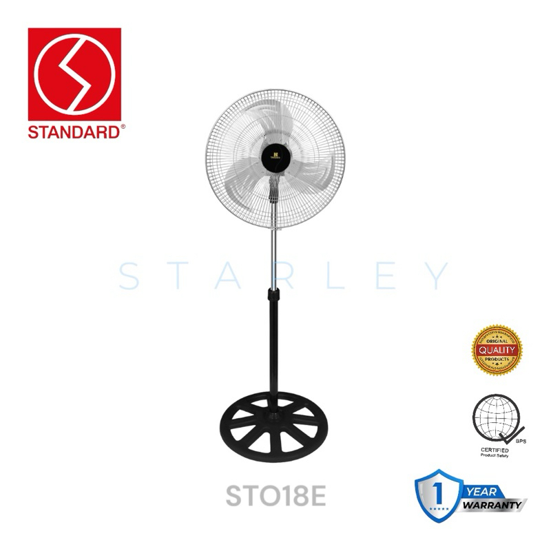 STANDARD Stand Fan 18" Metal Blade (STO18E) | Shopee Philippines