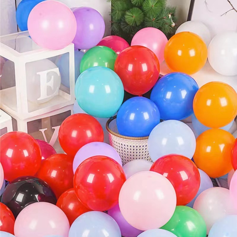 10pcs Party Balloon Happy Birthday Balloon 10 Inch Party Wedding ...