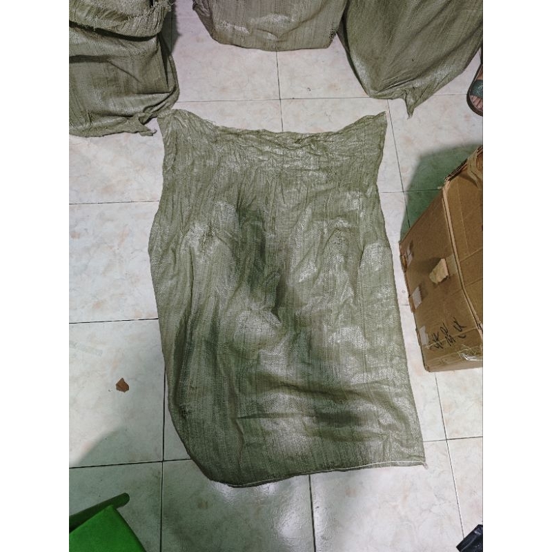 for green protect environment only recycle sack sako sagot sago plastic ...