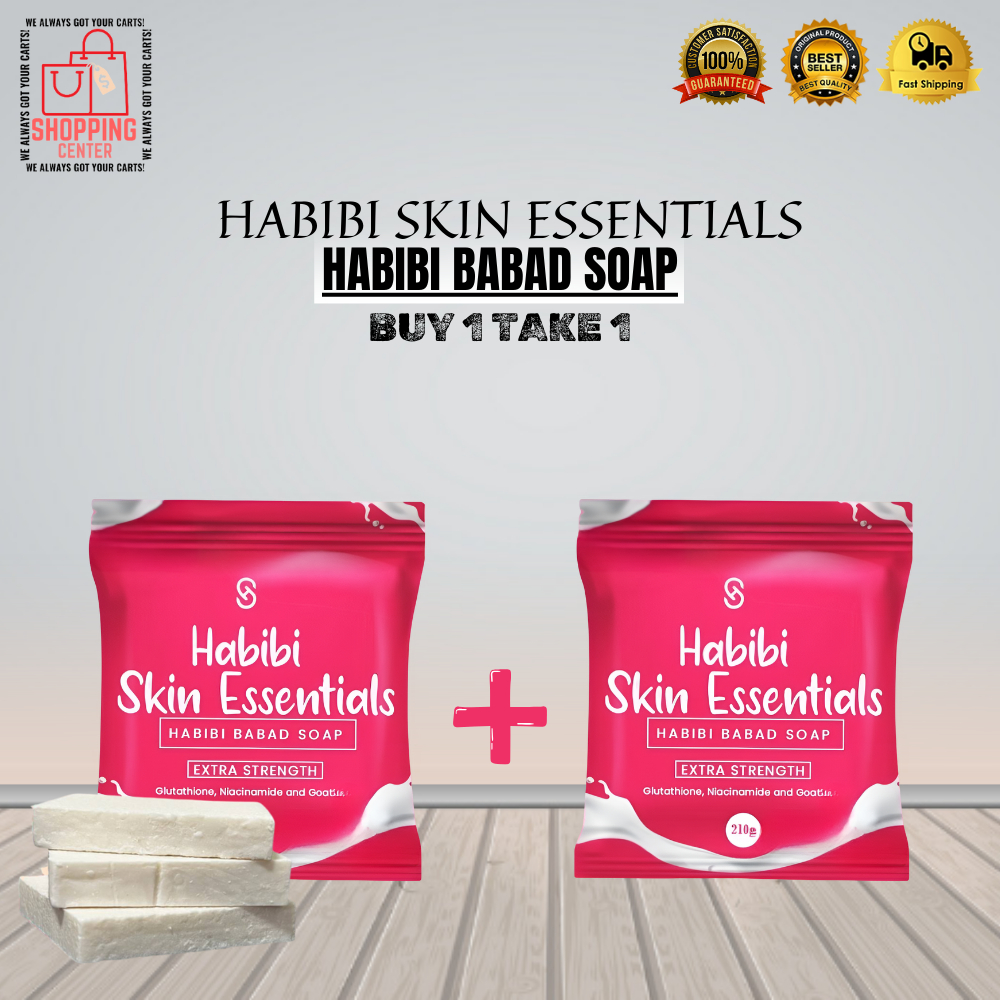 BUY1 TAKE1 Authentic Habibi Babad soap Skin Essentials 3 bar in 1 pack ...