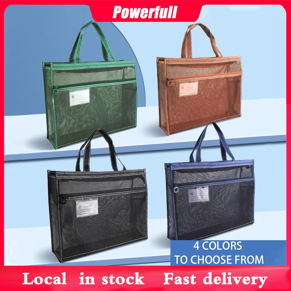 A3 Size Art Bag File Document Zipper Expandable Net Envelope Large ...