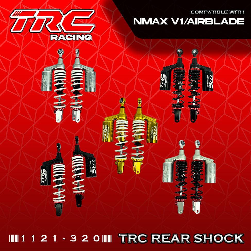 TRC Racing Rear Shock Absorber Suspension with Reservoir NMAX v1 ...