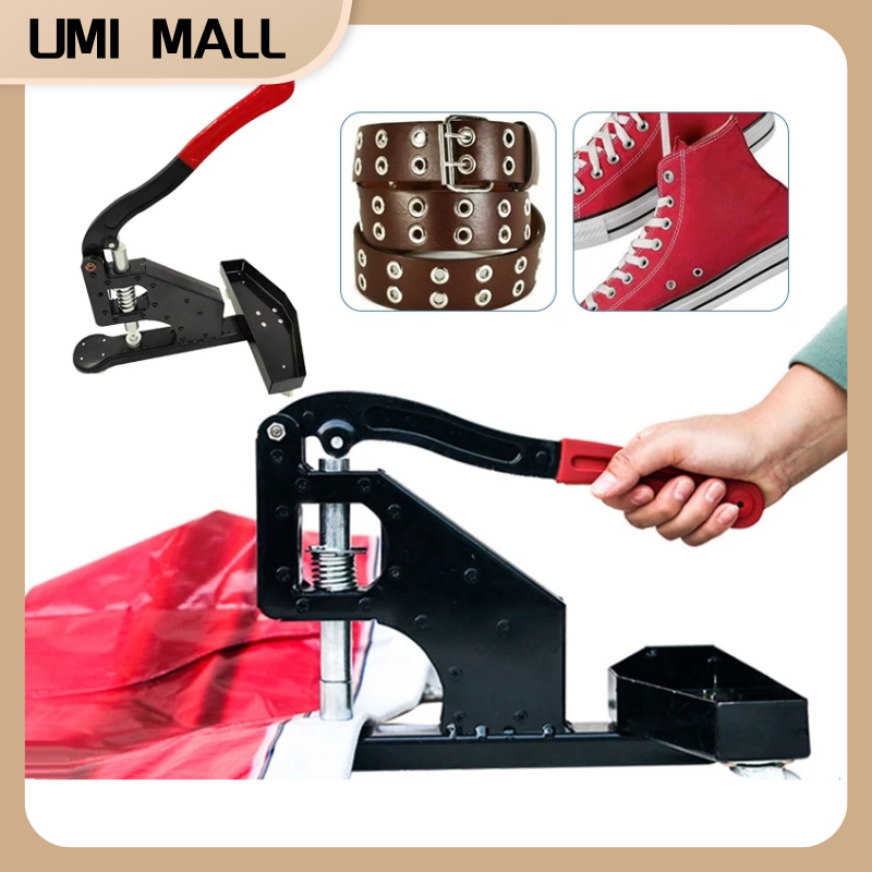 Tarpaulin Eyelet Puncher Heavy Duty Hand Press Grommet Eyelet Puncher ...