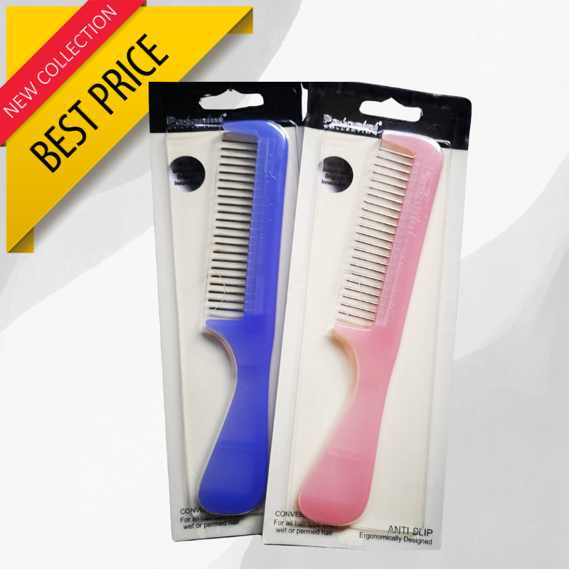 PAGANINI Hair Doctor, Steel Tooth Comb with Rotating Steel Bristles ...