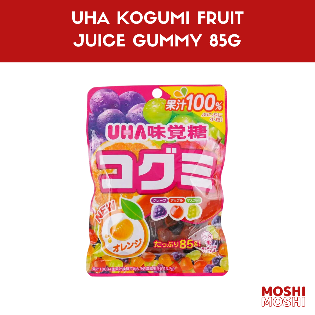 UHA Kogumi Fruit Juice Gummy 85g | Shopee Philippines