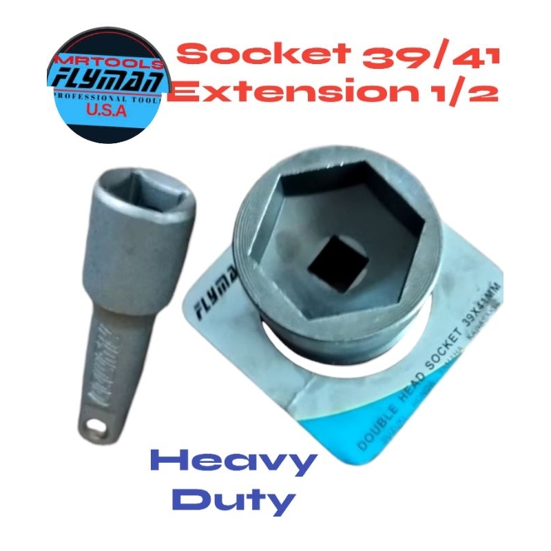 FLYMAN ORIGINAL TORQUE DRIVE SOCKET 39/41 mactech Extension socket 3 ...