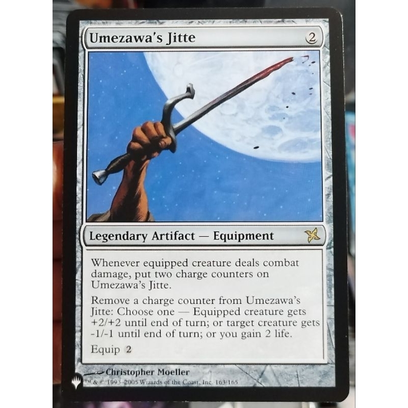 Umezawa's Jitte (Magic the gathering) | Shopee Philippines