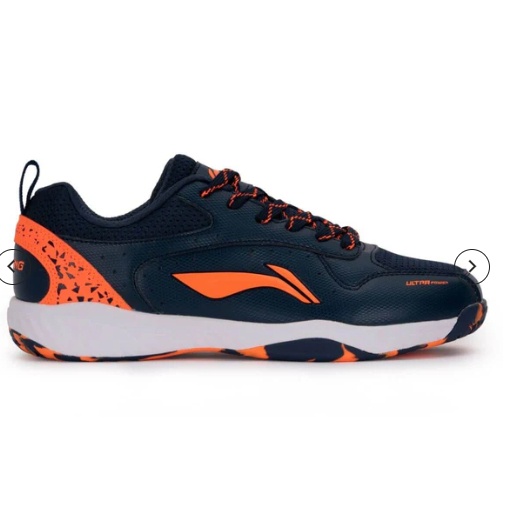 Li-Ning Ultra Power Badminton Shoes (Navy/Orange) | Shopee Philippines