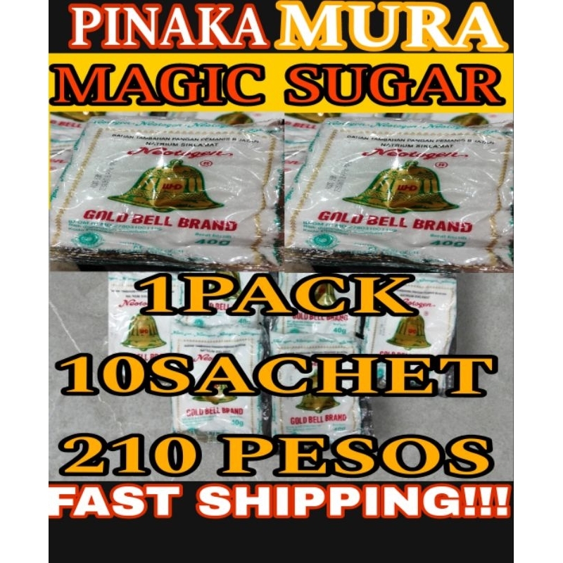magic sugar Neotogen1pack/10sachet pinakamura | Shopee Philippines