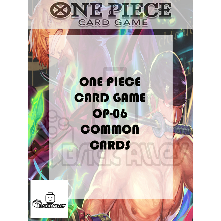One Piece TCG OP06 Common Cards (C) | Shopee Philippines