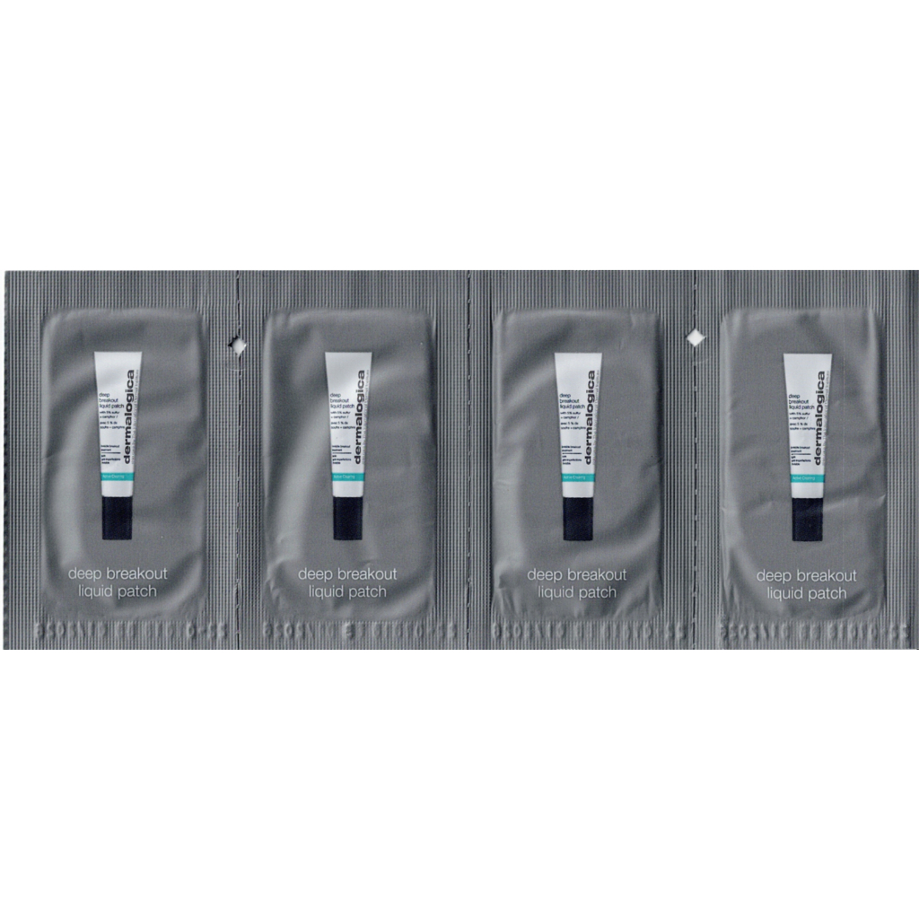 Dermalogica Deep Breakout Liquid Patch 4 sachets sample | Shopee ...