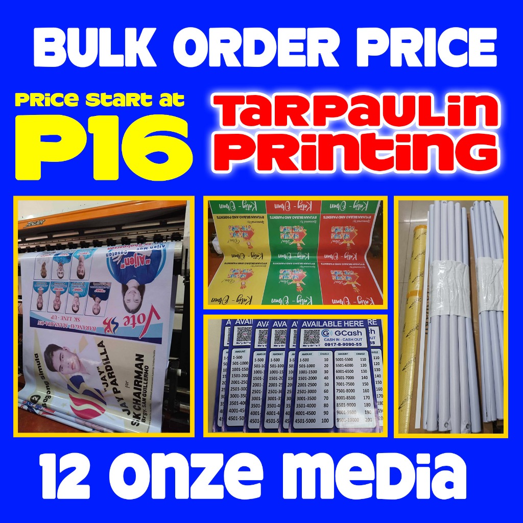 Tarpaulin Print (for election tarpaulin company ads and signages)made ...