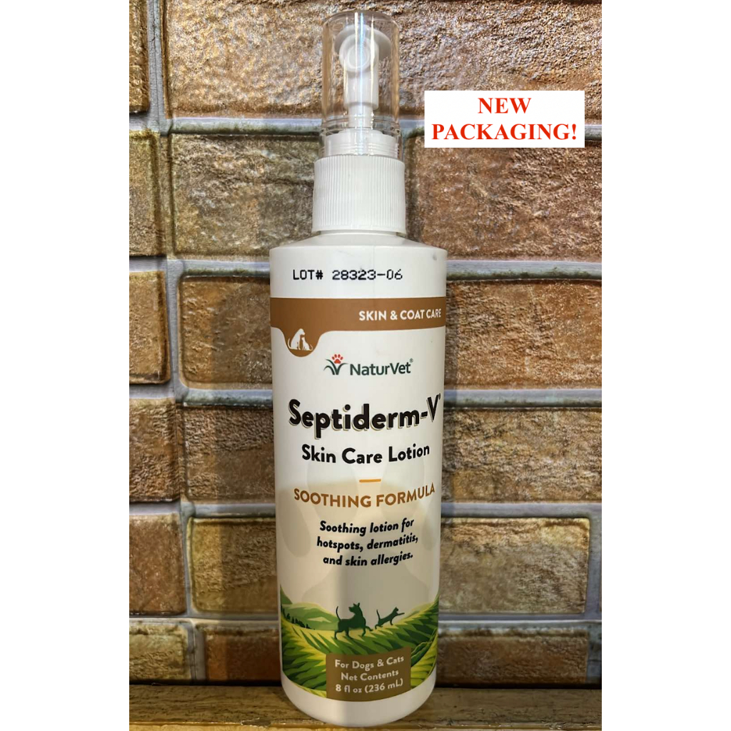Naturvet: Septiderm - V Skin Care LOTION Spray for Dogs and Cats (236ml ...