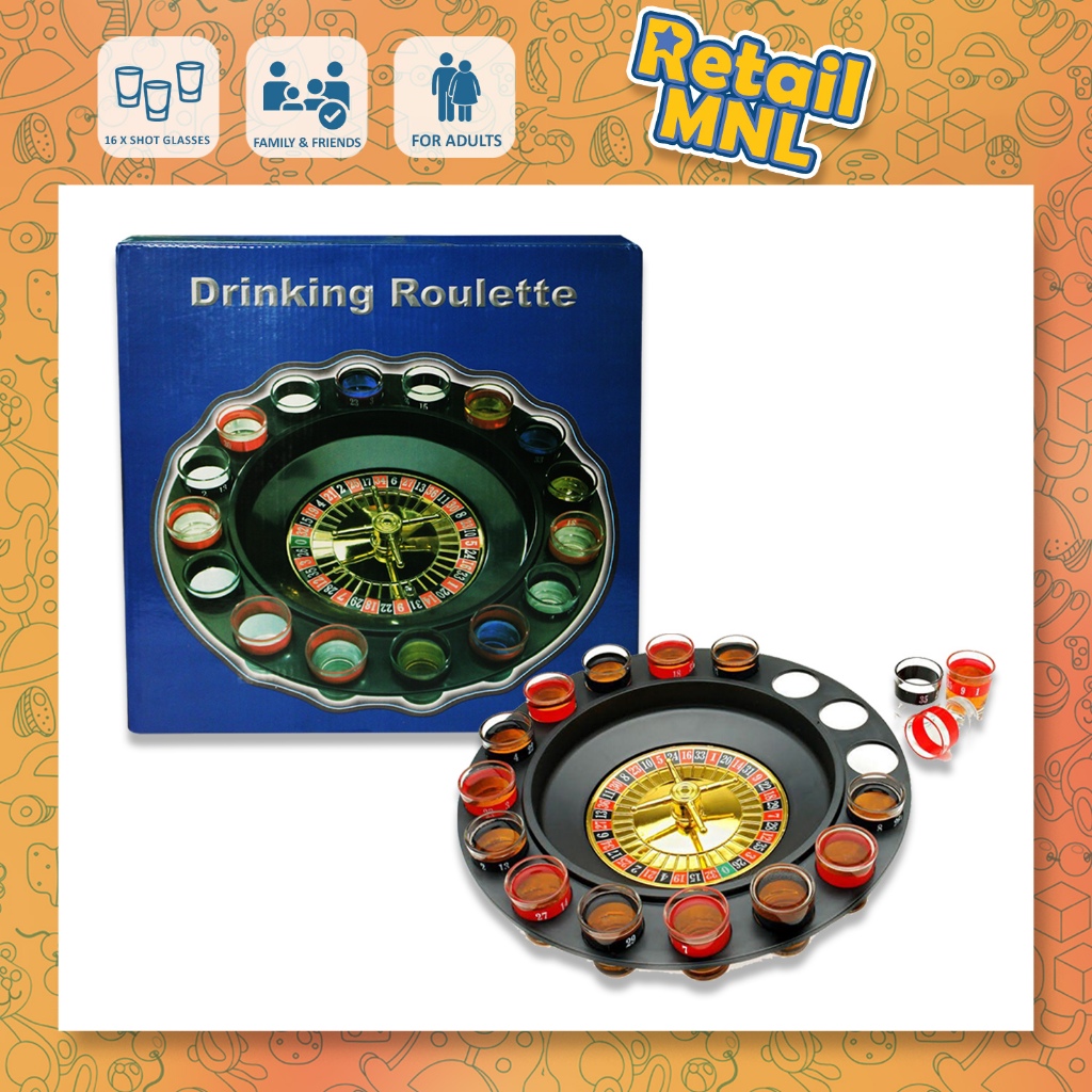 Retailmnl Shot Glass Roulette Drinking Game Set Glasses Beer Game 2 ...