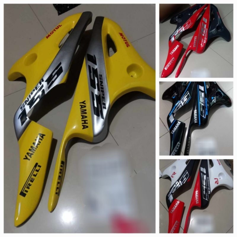 belly pan for sniper 155 ( for stock ) PURE fibermade w/ stainless ...