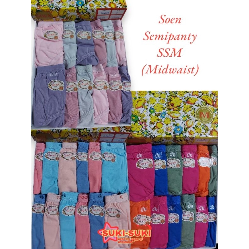 Origlinal Soen Semipanty SSM New Colors | Shopee Philippines