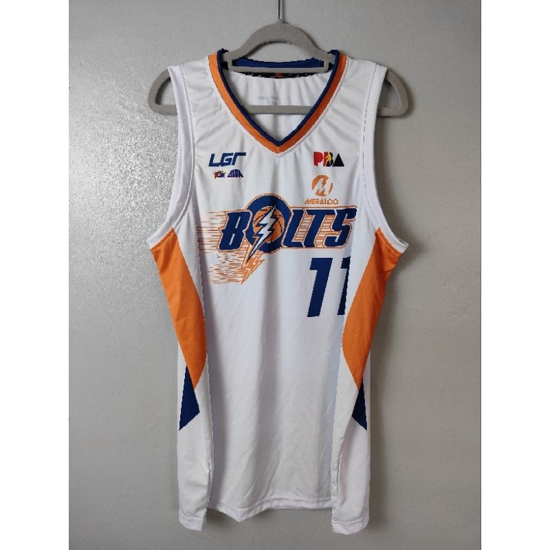 MERALCO BOLTZ PBA JERSEY | Shopee Philippines