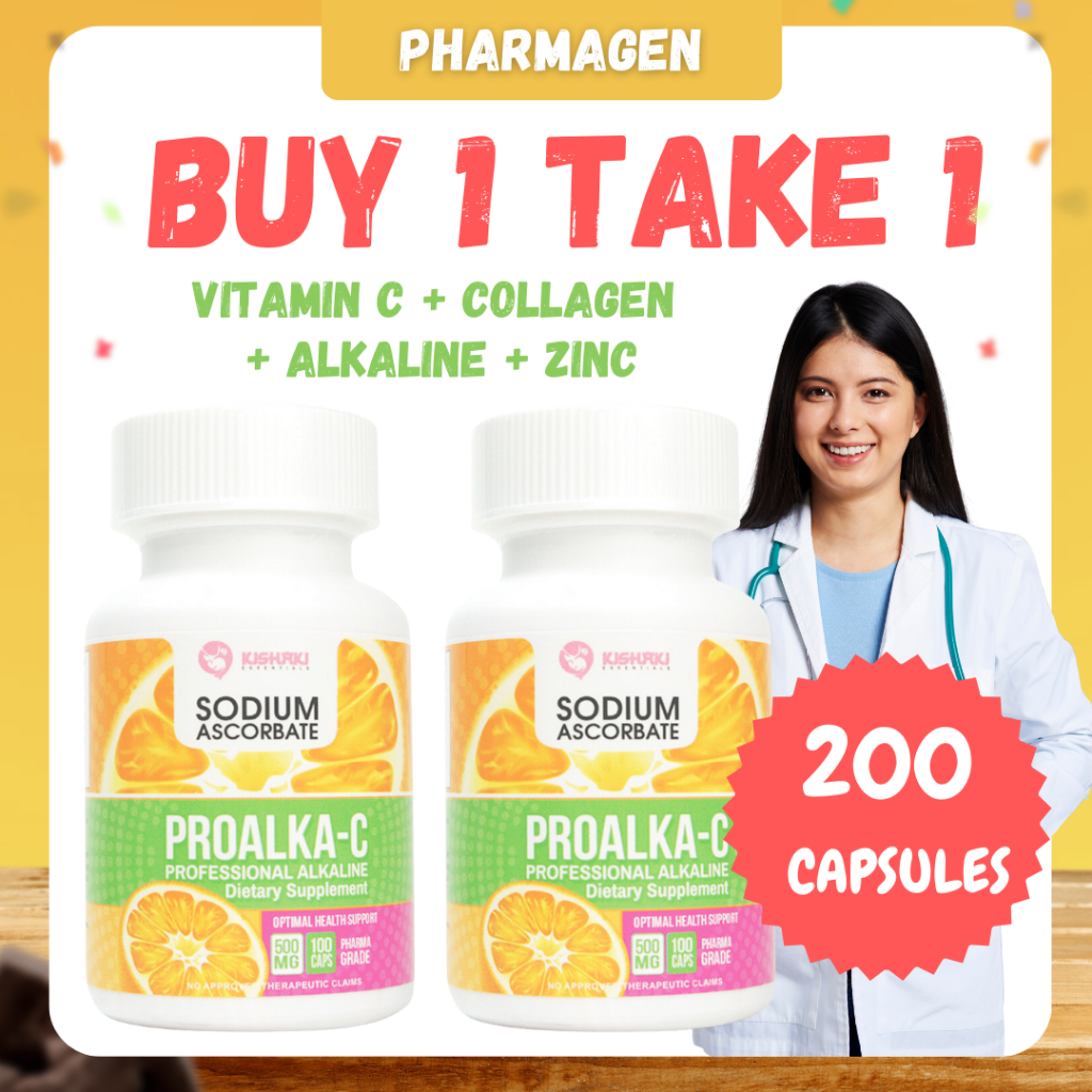 [ Buy 1 Take 1 ] Pro Alka C Sodium Ascorbate with Alkaline and Zinc ...