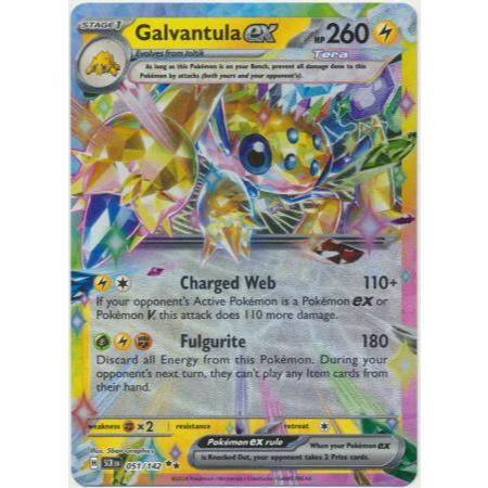 Pokemon TCG Stellar Crown - Galvantula EX | Shopee Philippines