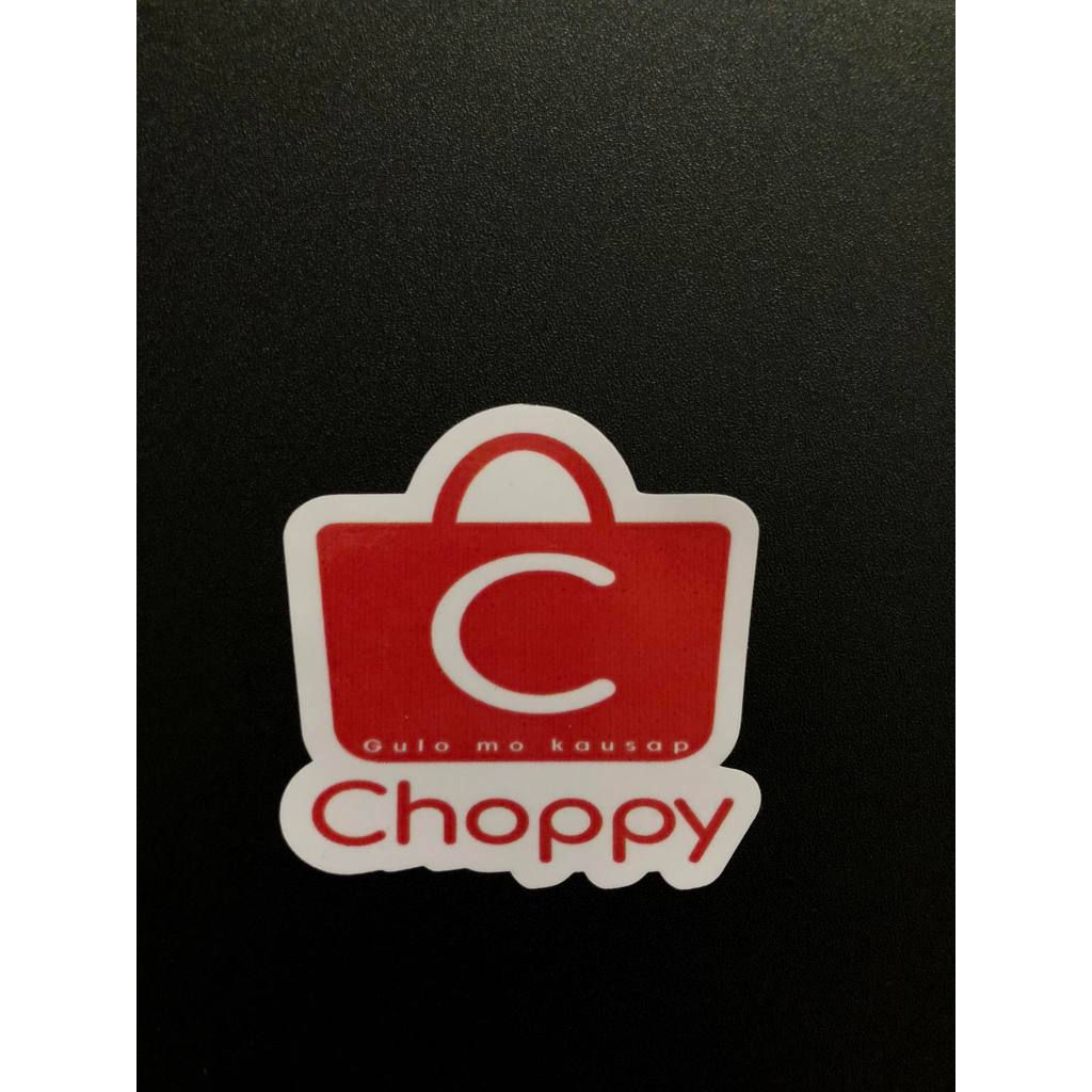 Choppy gulo mo kausap 3 Inches pinoy spoof Glossy Sticker | Shopee ...
