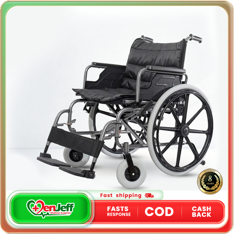 Bariatric Wheelchair Obese Wheelchair with Mags and Removable Cushion ...