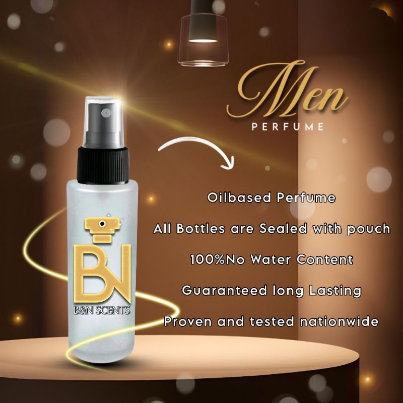 B&N Scents B.V.L.G.4.R.! MEN's Inspired Oil Based Perfume (85ml ...