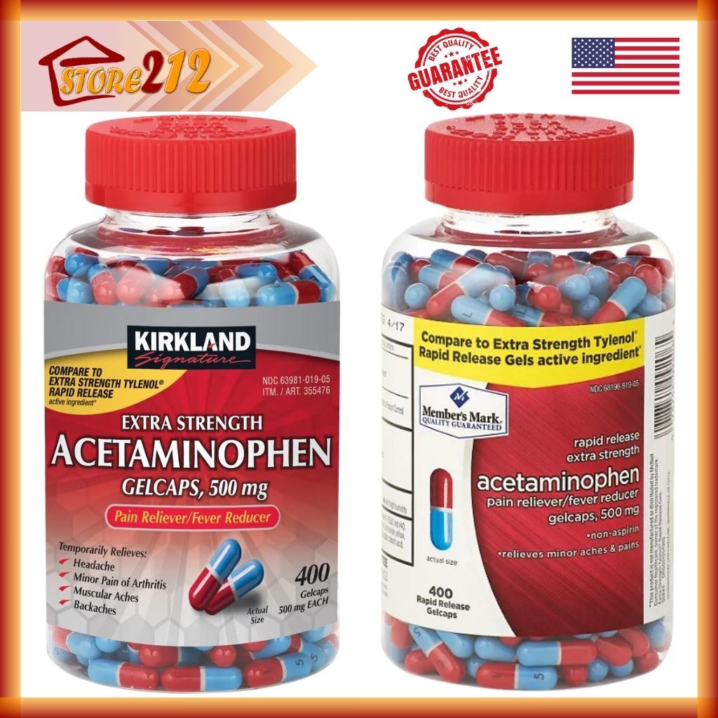 Kirkland Ace*tami*nophen USA Made (& OTHER BRANDS) | Shopee Philippines