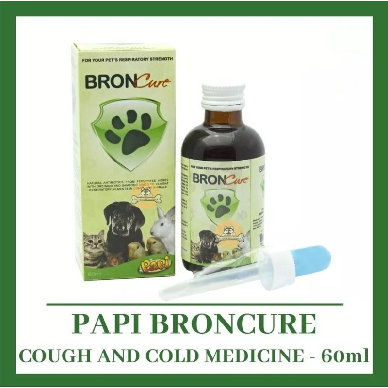 Papi Broncure For Cough And Colds Of Pets Herbal Medicine For ...
