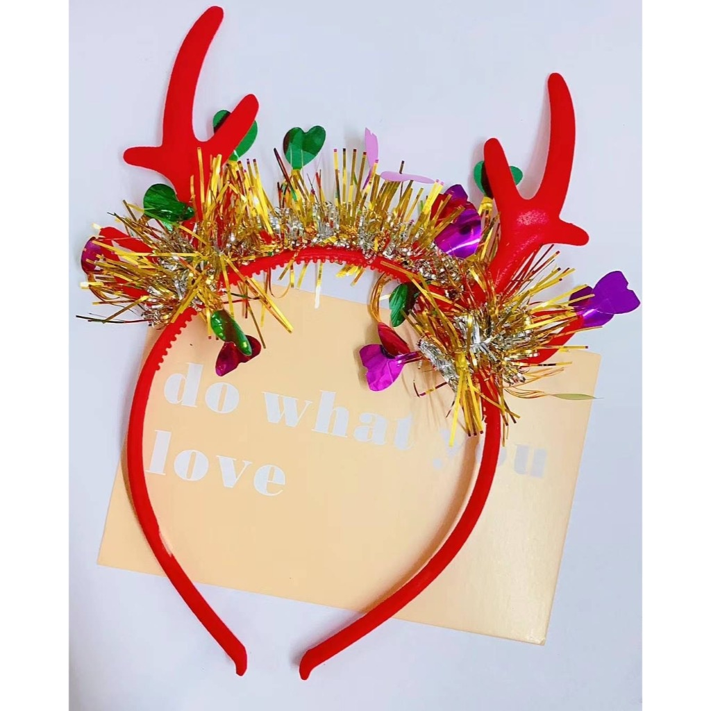 Cute Christmas New Headband Reindeer Antlers Tree Santa Claus Headband ...