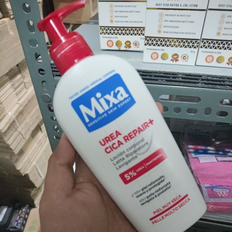 Mixa Urea Repair+ Body Lotion 250mL | Shopee Philippines