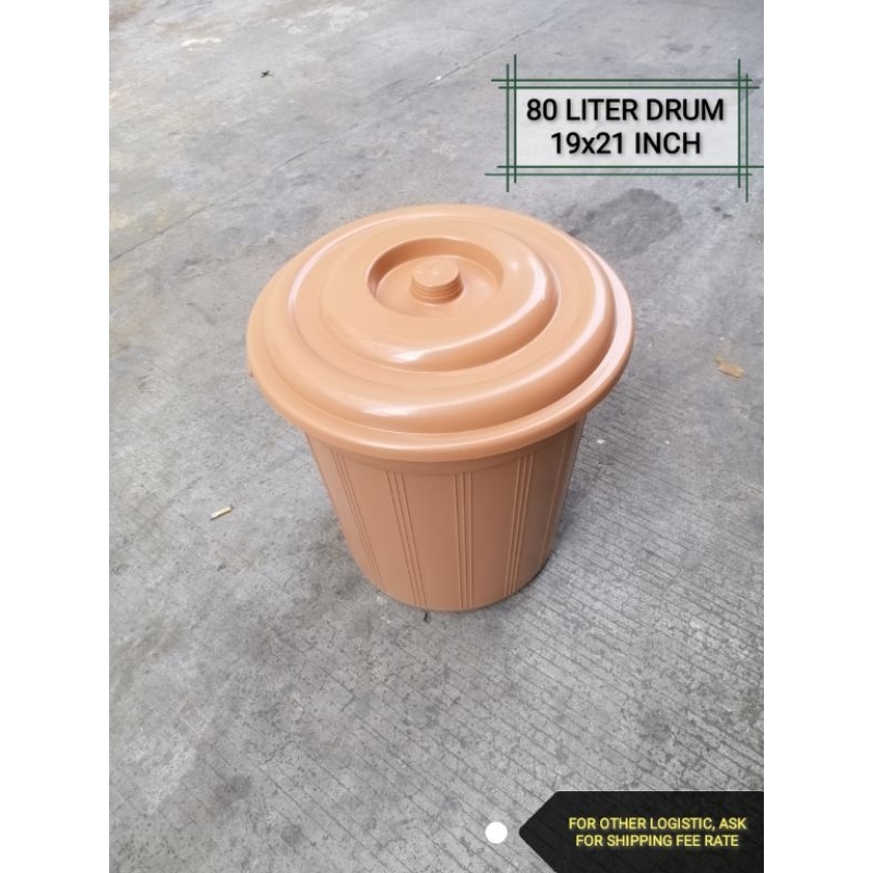 drum plastic water container utility container balde | Shopee Philippines