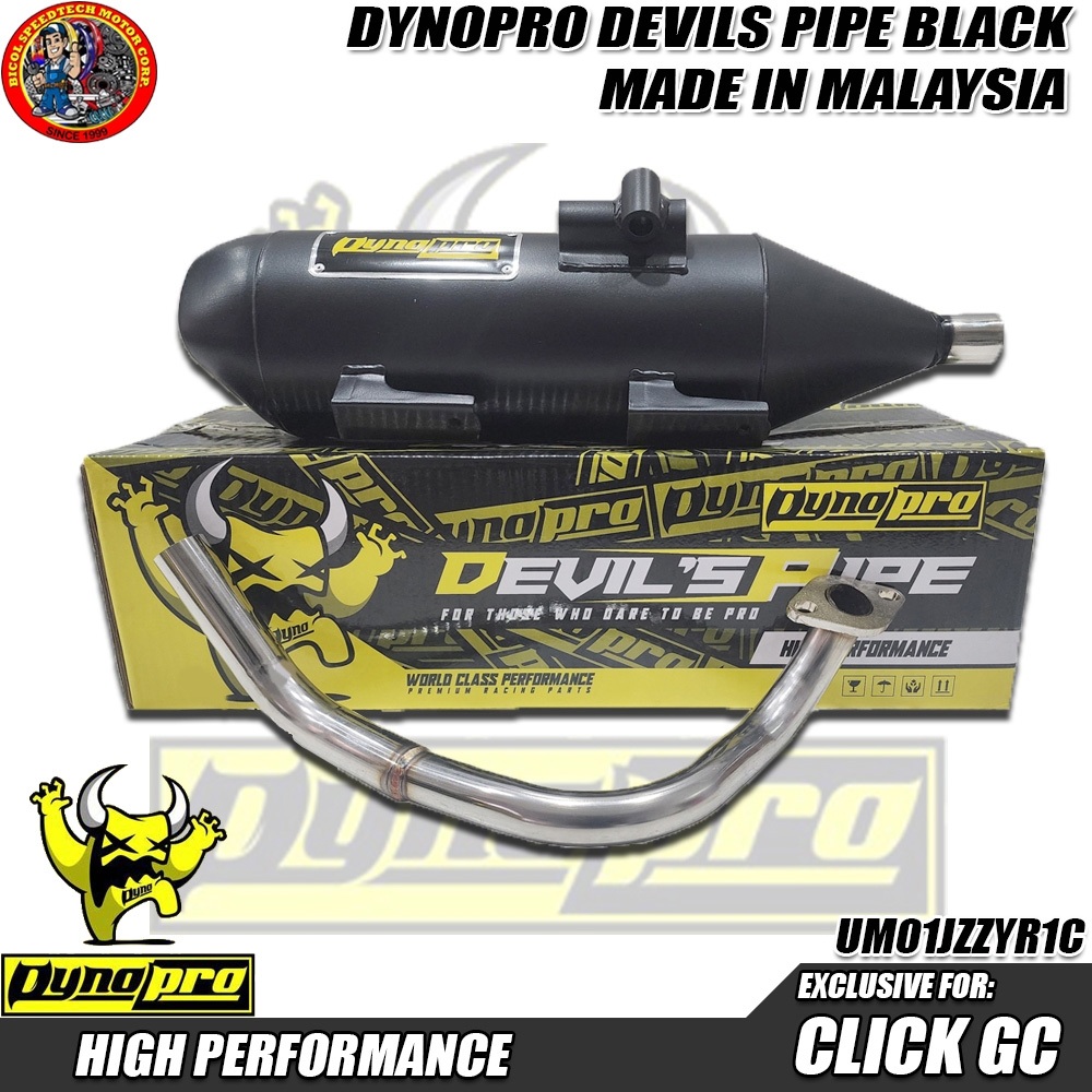 CLICK V2 / GAME CHANGER DYNOPRO DEVIL"S PIPE BLACK MADE IN MALAYSIA ...