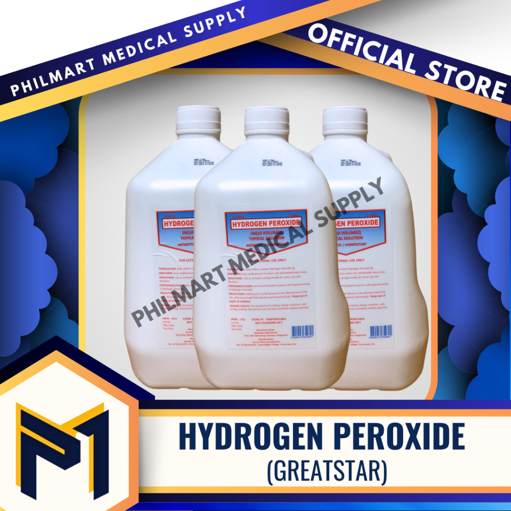 HYDROGEN PEROXIDE (GREATSTAR) | Shopee Philippines