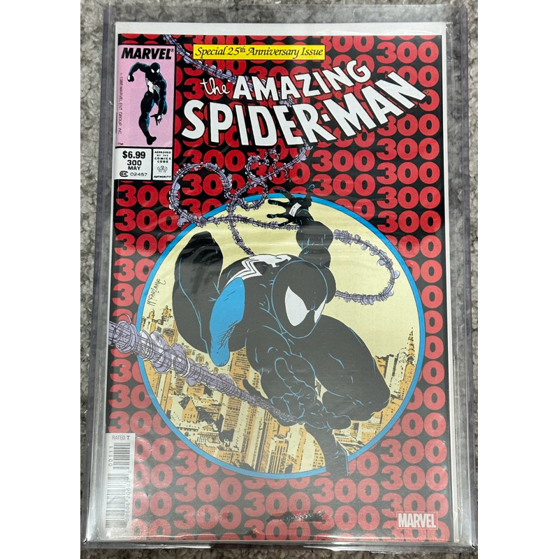 Amazing Spider-man #300 25th Anniversary Issue Facsimile | Shopee ...