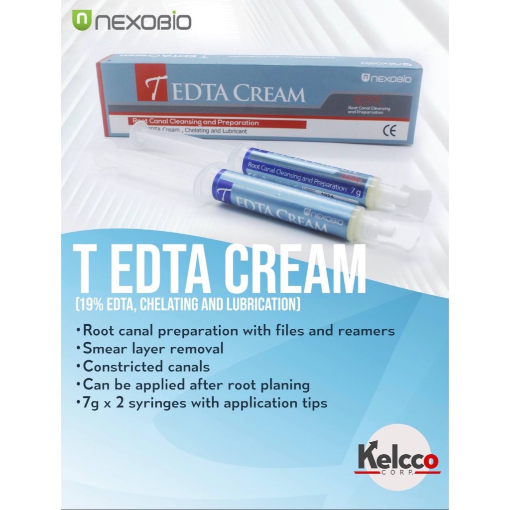 T EDTA Cream Nexobio Korea Dental for Endodontics Root Canal Treatment ...