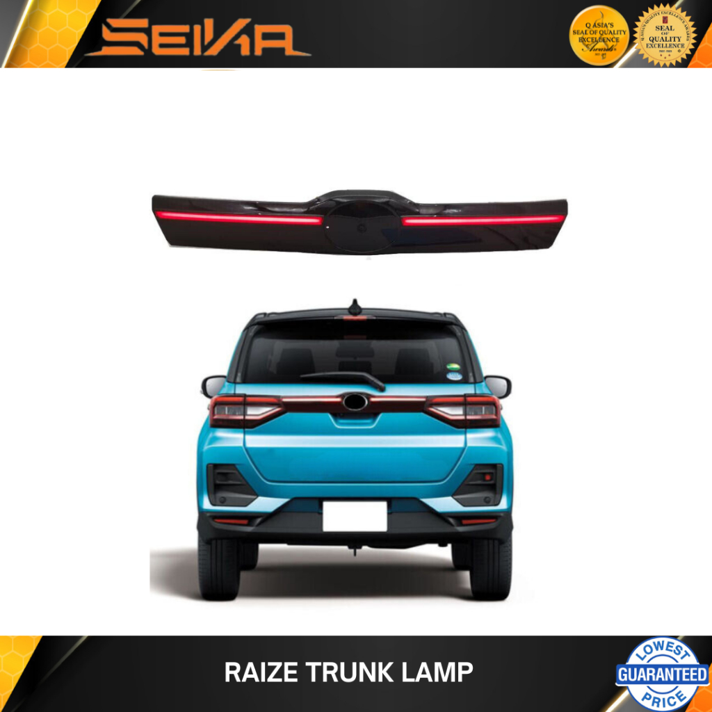 Toyota Raize 2019-2023 Trunk lid DRL (Rear Brake lamp - Rear Tail light ...