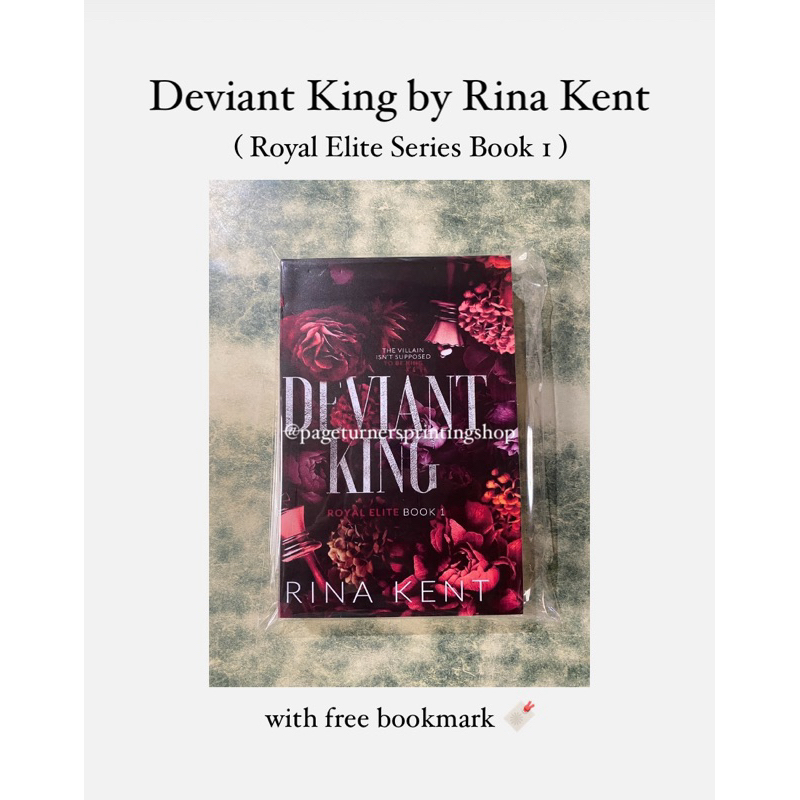Deviant King by Rina Kent (Royal Elite Series #1) | Shopee Philippines