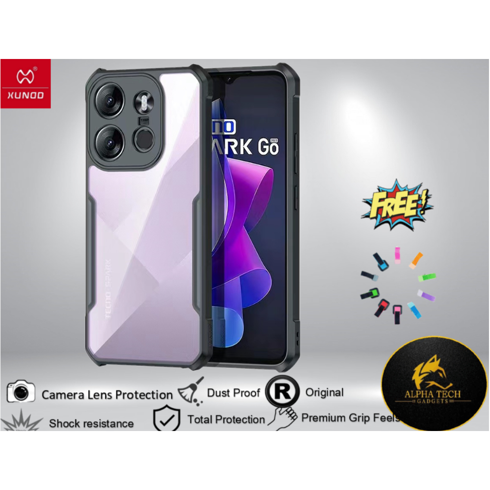 TECNO SPARK GO 2024 / SPARK GO 1 1S Case XUNDD Beatle Series AIRBAG ...