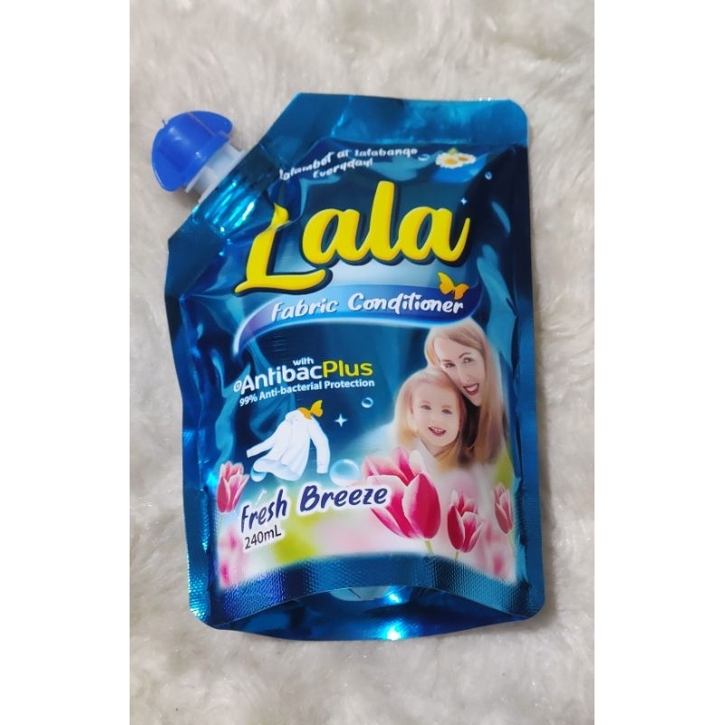 LALA FABRIC CONDITIONER Fresh Breeze 240ml | Shopee Philippines