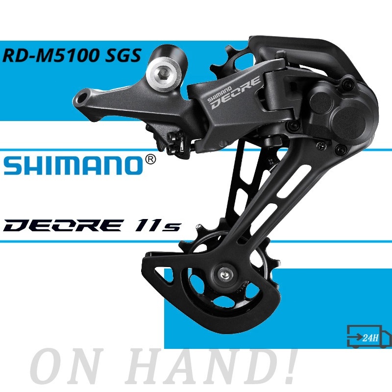 Original Shimano Deore RD M5100 SGS 11s Rear Derailleur RD-M5100 Shadow ...