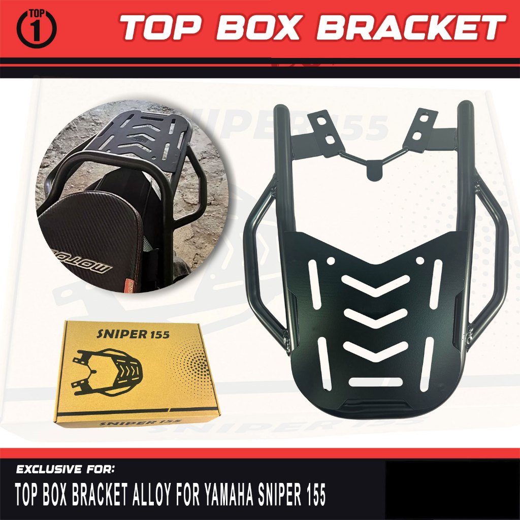 Top1 Motors Durable Topbox Bracket For Yamaha Sniper 155 Motorcycle w ...