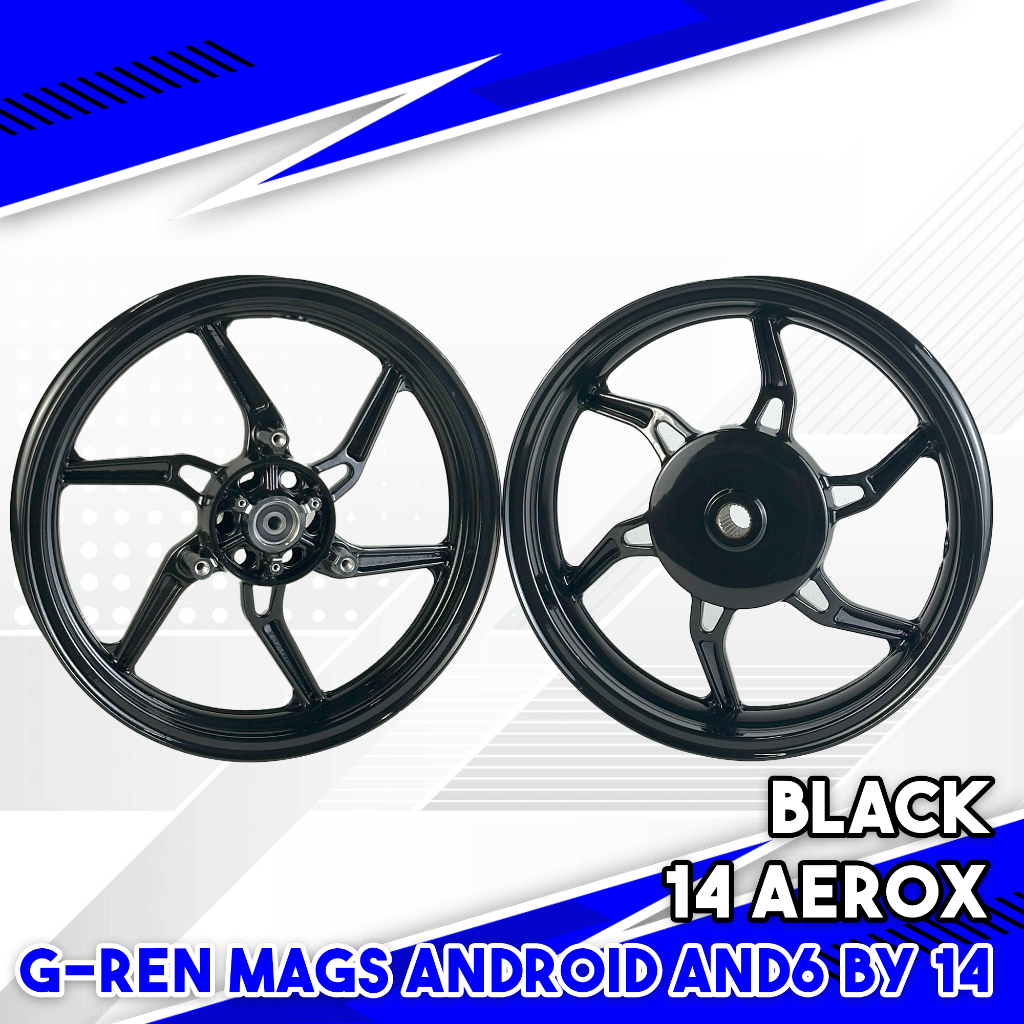6 BY 14/ANDROID (AEROX) G-REN MAGS | Shopee Philippines