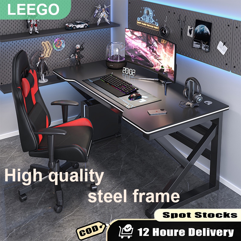 160/140/120/100cm Computer Table for Desktop Study Table Office Desk ...