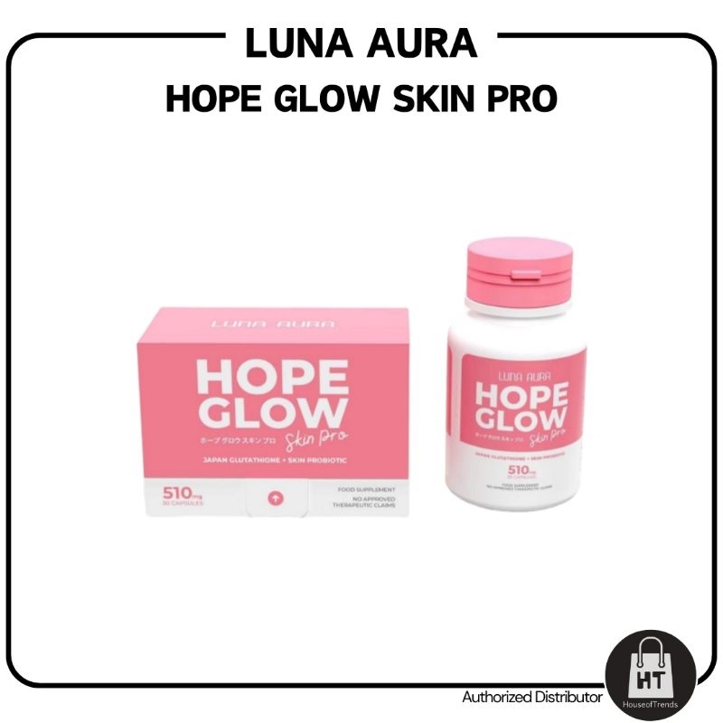 Luna Aura HOPE GLOW SKIN PRO (30 capsules) | Shopee Philippines