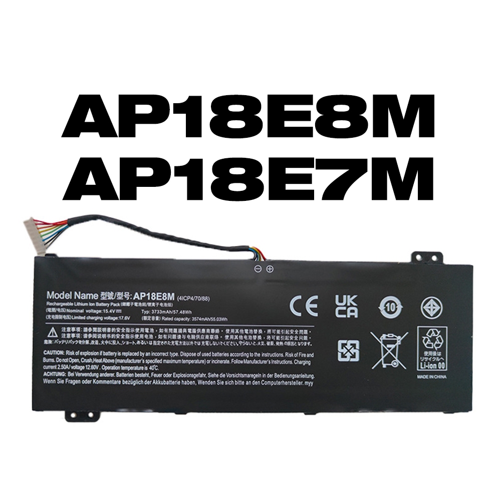 AP18E8M AP18E7M laptop Battery for Acer Aspire Nitro 5 AN515-54 AN517 ...