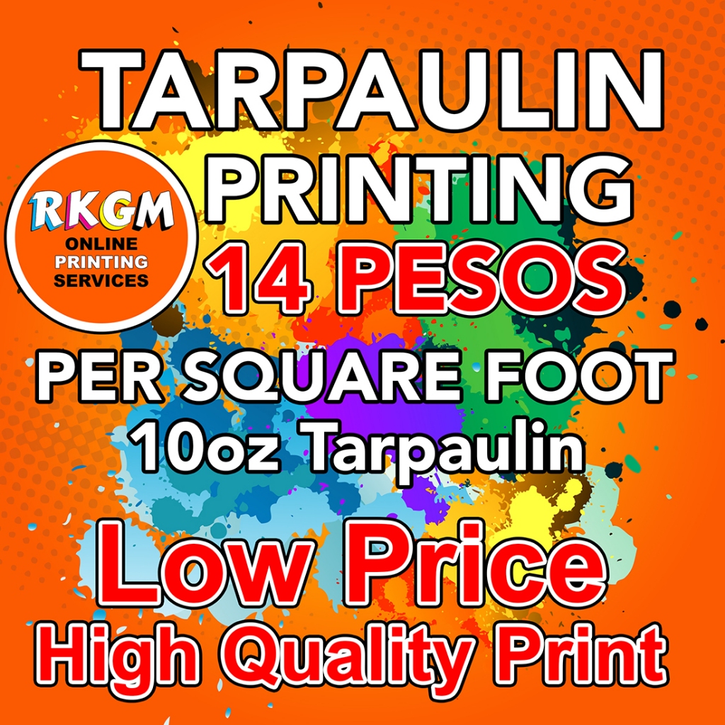 TARPAULIN PRINTING 10oz TARP | Shopee Philippines
